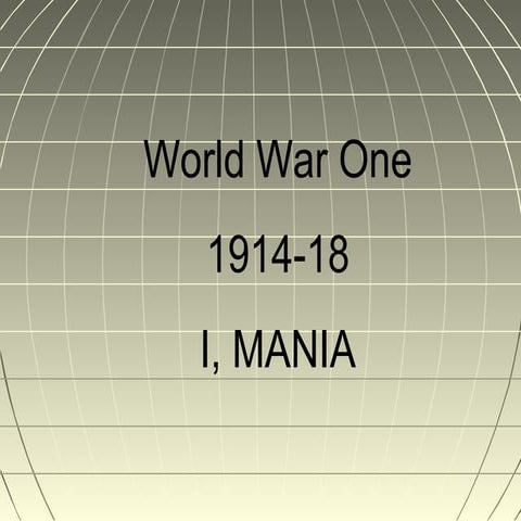 WW1 Battles & Review | PPT