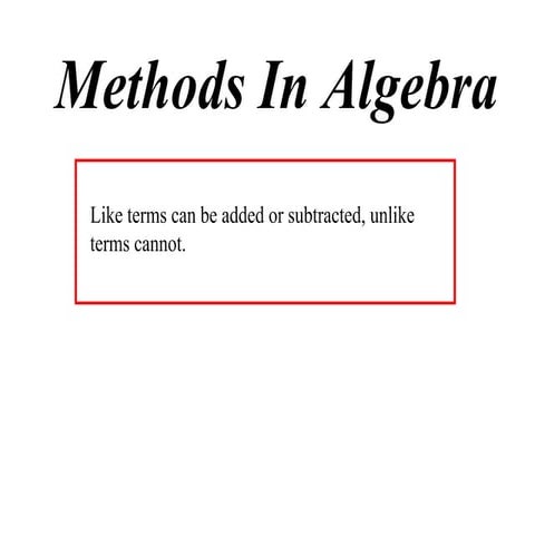 11 X1 T01 01 algebra & indices (2010) | PDF