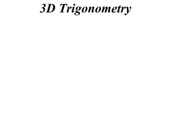 The Law of Cosines demo | PPT