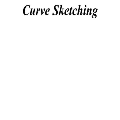 Curve sketching 2 | PPT