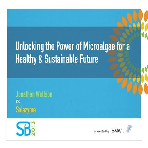 Unlocking the Power of Microalgae for a Healthy & Sustainable Future | PDF