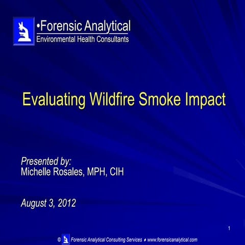 12 0802 smoke impact presentation (state farm) | PPT