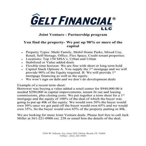 Commercial Loan Officer/ Business Developement | DOC