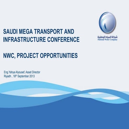 Saudi National Water Company Vision & Projects | PDF