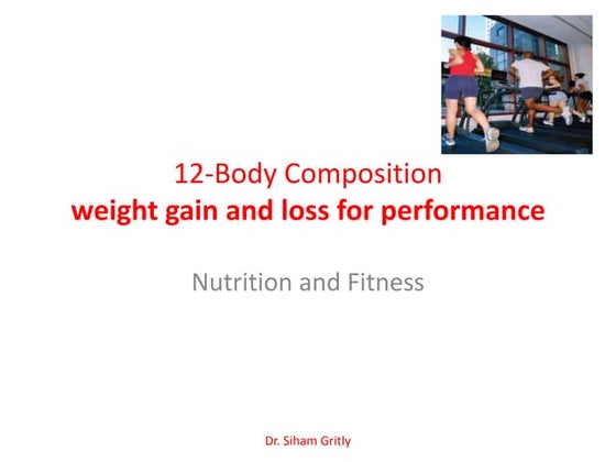 Body composition | PPTX