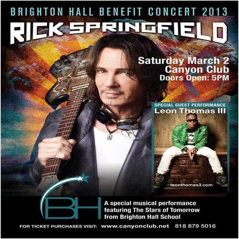 2013 Brighton Hall Benefit Concert | PDF