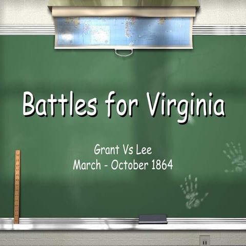 12. the battles for virginia 1864 | PPT
