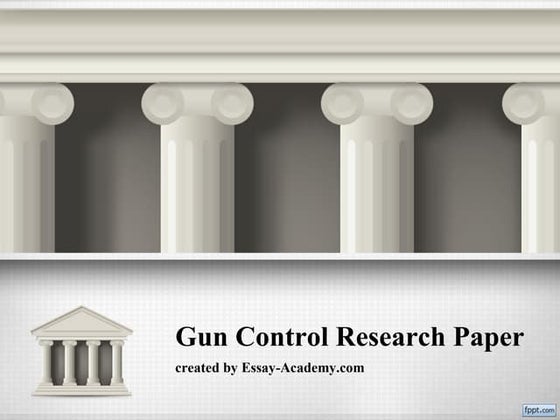 Anti gun control paper josh hughes | DOCX | Arms & Ammunition ...