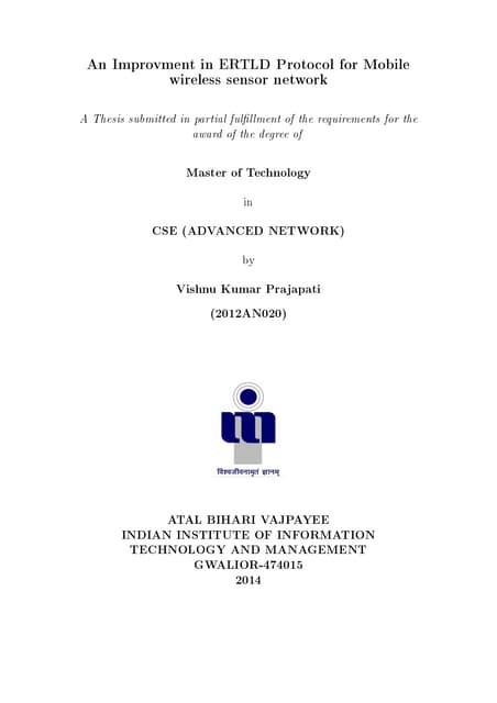 Bsc Project Proposal Sample and Examples | PDF