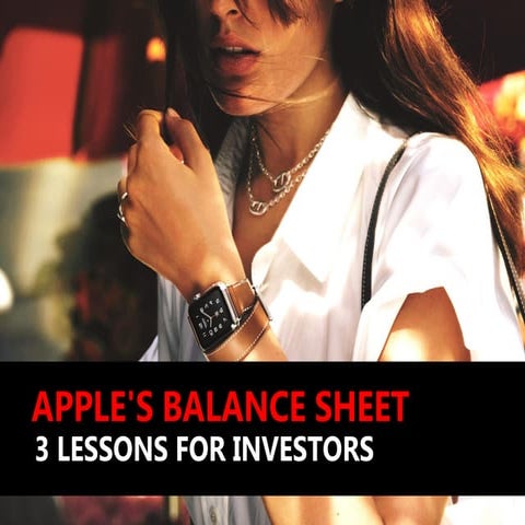 Apple's Balance Sheet | PPT