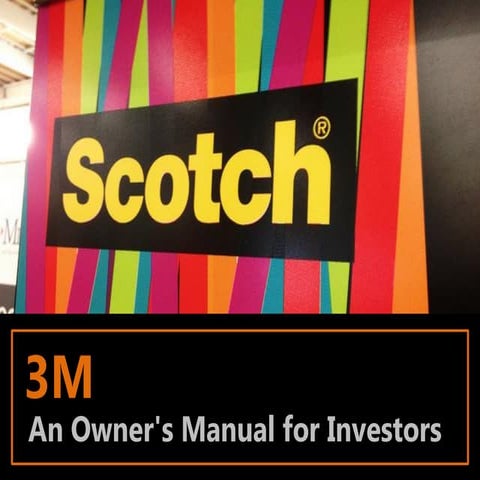 3M: An Owner's Manual for Investors | PDF