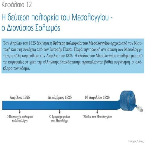 Γ12. Η δεύτερη πολιορκία του Μεσολογγίου - Διονύσιος Σολωμός | PPTX