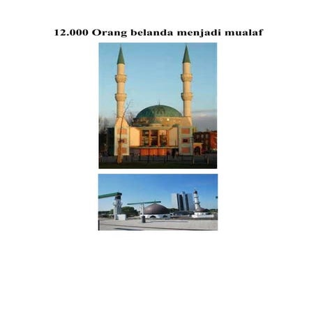 12.000 orang belanda menjadi mualaf | PDF