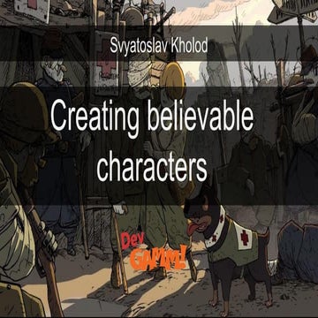 Creating believable characters | PPT