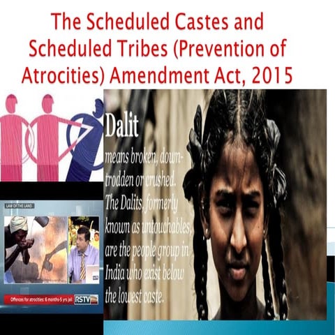 12. the scheduled castes and scheduled tribes act, 2015 gp2 | PPT