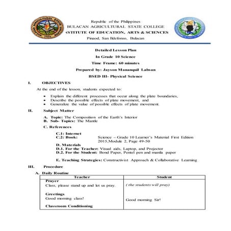 12.layers of the earth (mantle) | PDF