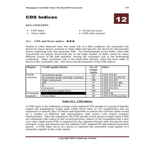 12.1 cds indices | PDF