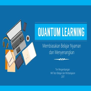 Pendekatan Inovatif Quantum Learning | PPTX