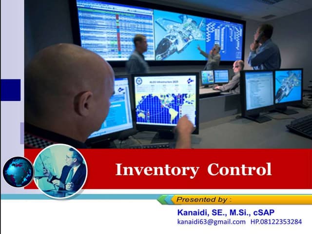 Farmasi IndustrI PPIC (Production Planning and Inventory Control) | PPTX
