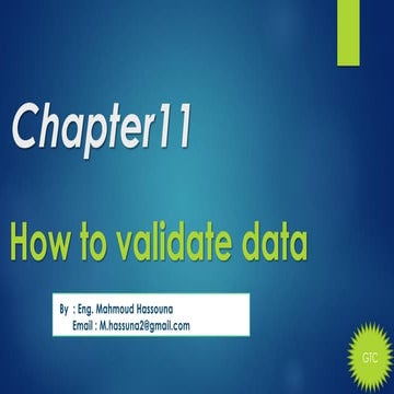 Murach How To Validate Data In Core Mvc Pdf 5080