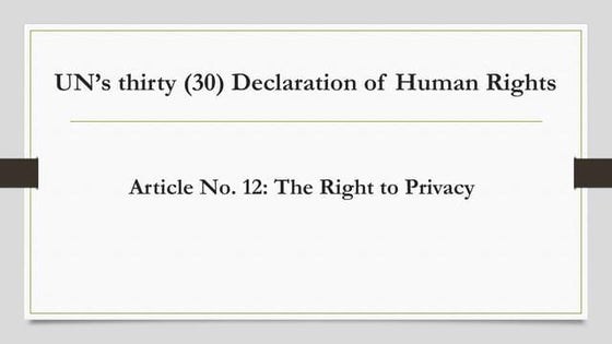 Summary Bill or RIGHTS Article 3 Section 1-22 | PDF