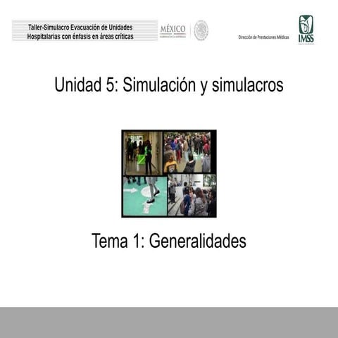 PRESENTACION PARA LA CLASE DE SIMULACROS | PPTX
