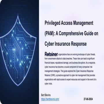 The Essential Role of Cyber Insurance in Mitigating Cyber Risks | PPTX