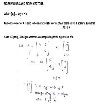 Eigenvectors and Eigenvalues: A Comprehensive Essay Introduction Linear algebra is one of the ...