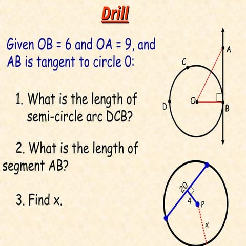 Inscribed Angle and Intercepted Arc | PPTX