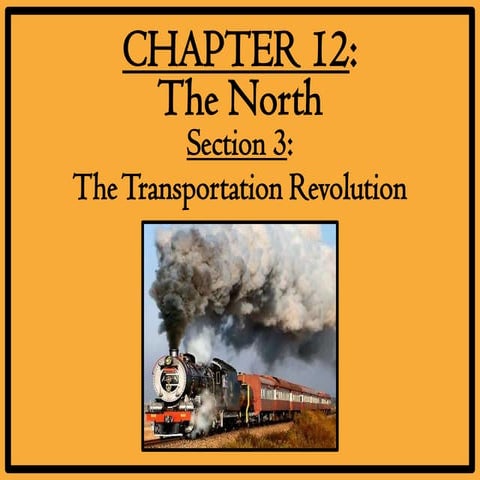 12 3 the transportation revolution | PPT