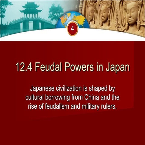 12.4 feudal powers in japan | PPT