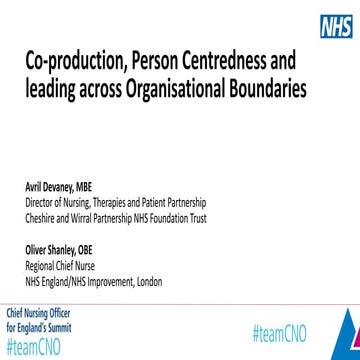 General Practice Transformation Champions: NHS Collaborate and ...