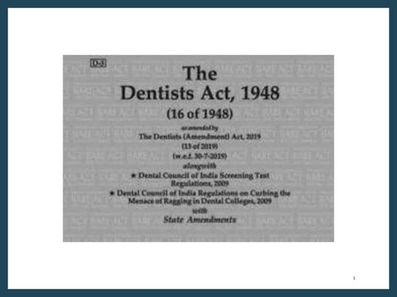 INDIAN DENTAL ASSOCIATION | PPTX