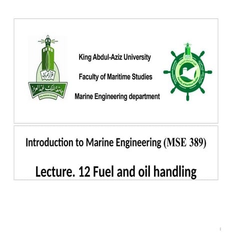 Fpso – general overview of conversion & topside process description ...