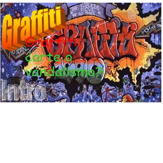 12 Graffiti Arte O Vandalismo (Nx Power Lite) | PPT