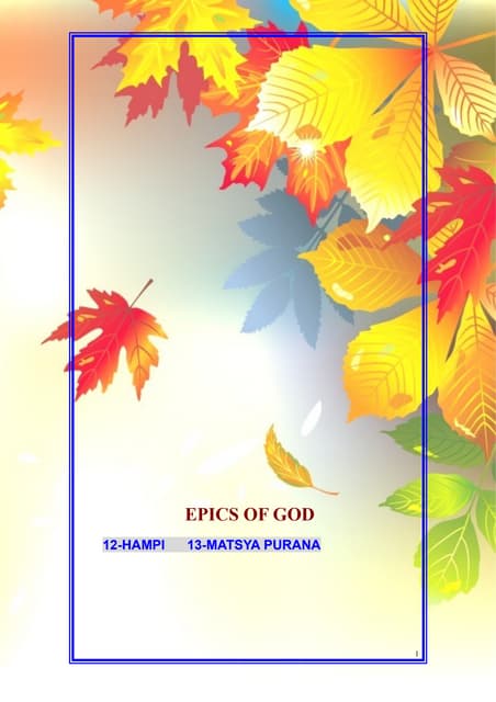 Creation of Universe ten types sarga visarga, uthiNew.pptx