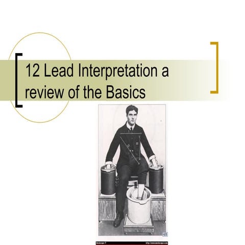12 lead introduction review of the basics | PPT