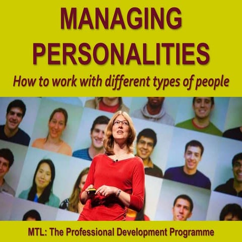 Managing Personalities | PPT