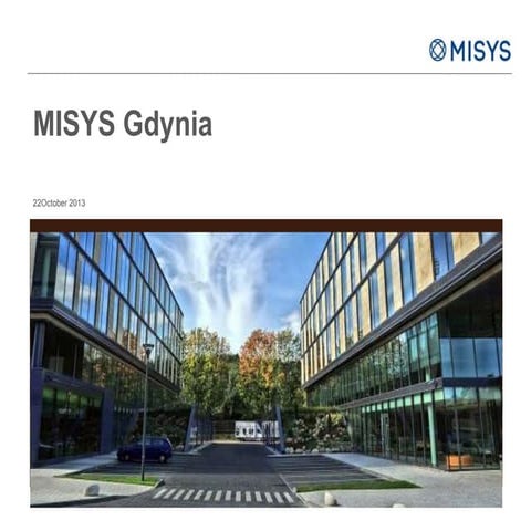 Prezentacja firmy Misys | PPTX