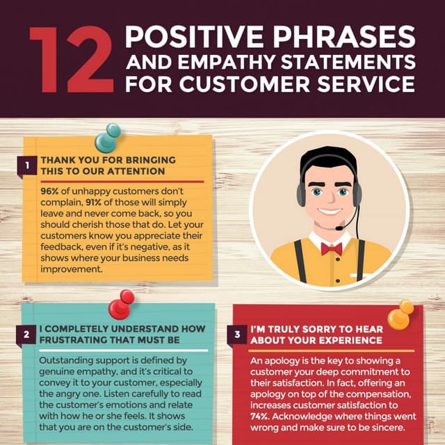12 Positive Phrases and Empathy Statements for Customer Service ... 12 Positive Phrases and Empathy Statements for Customer Service ...