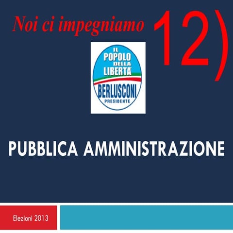 12 pubblica amministrazione | PDF