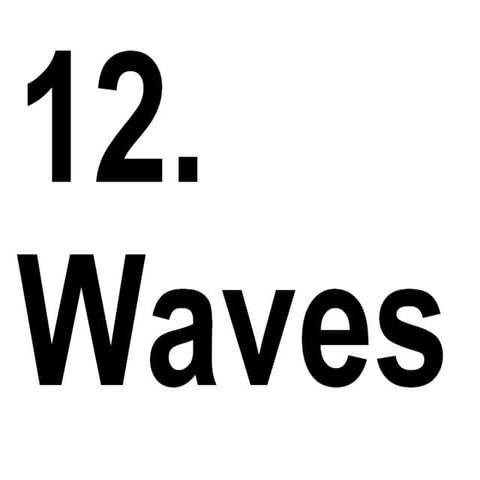 12. Waves | PPT