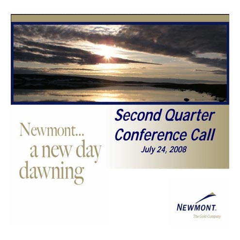 newmont mining Indaba_PP2_6_07_Final | PDF