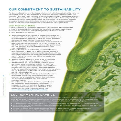 Eco lab presentation | PPTX