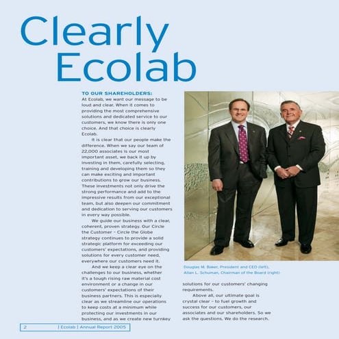ecolab Shareholders | PDF