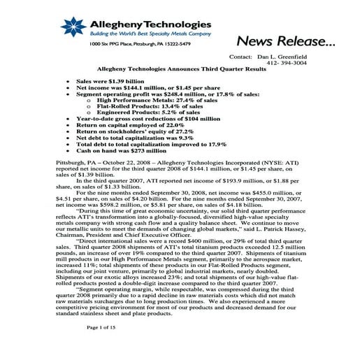 allegheny tech ati38 | PDF