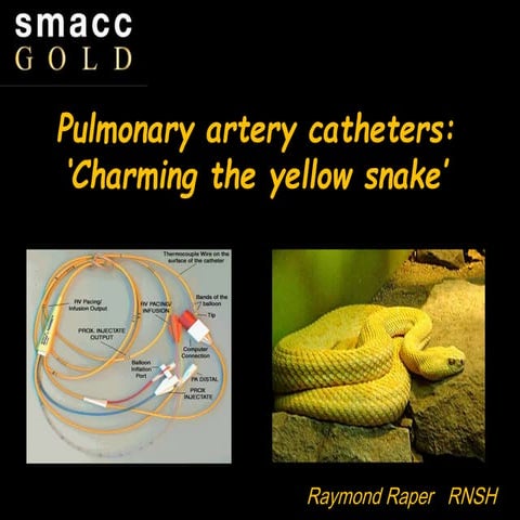 Raper, Ray — Charming the Yellow Snake: Pulmonary Artery Catheters ...