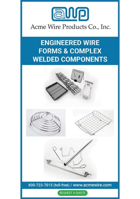 Custom Wire Fabrication Company | PDF