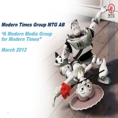 120327 modern times group corporate presentation | PDF