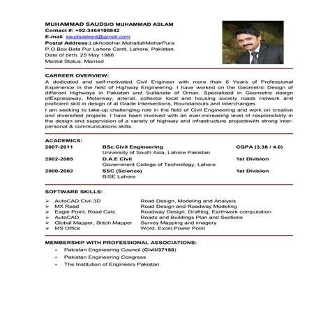 Saud CV | PDF